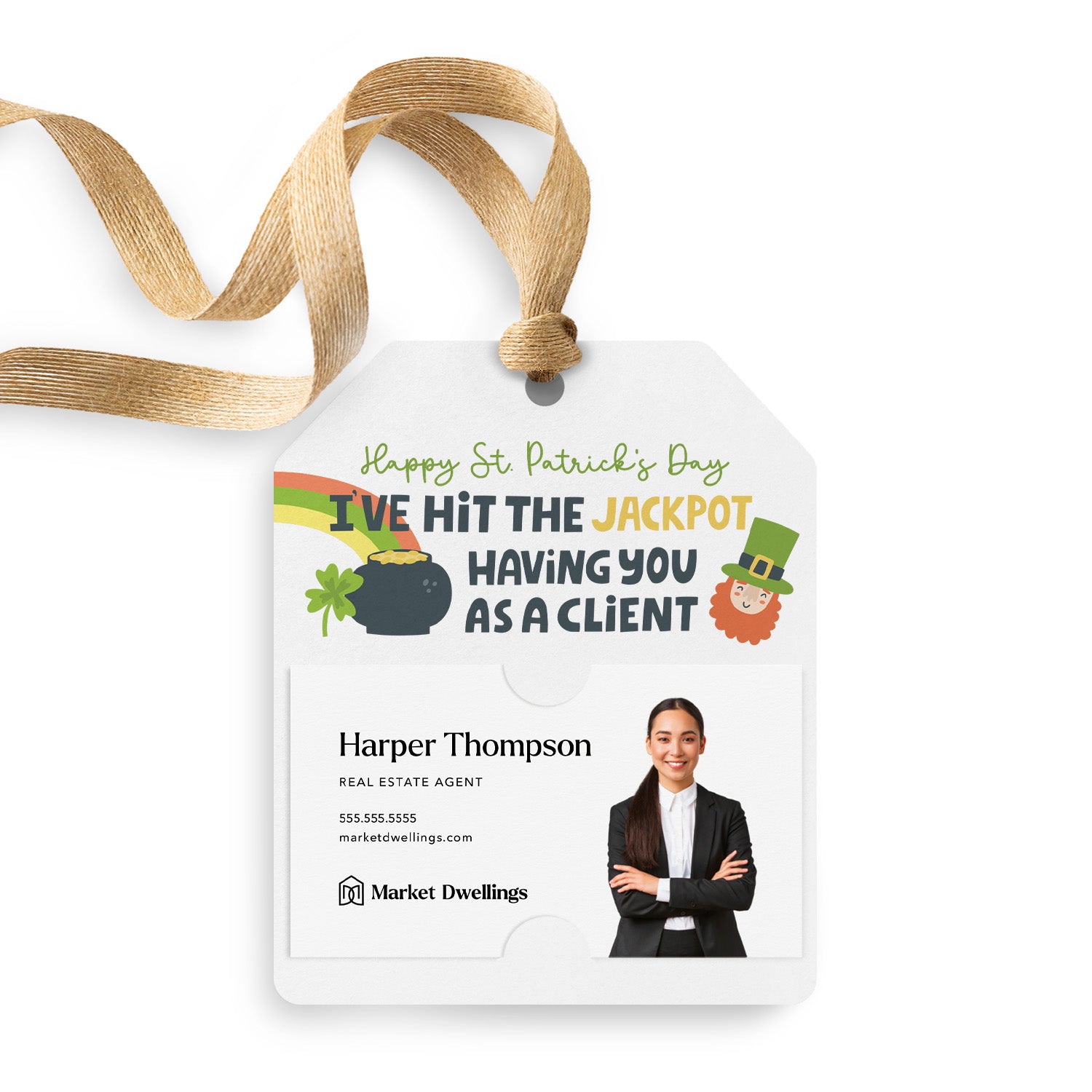 I've Hit the Jackpot Having You as a Client | Gift Tags – Market Dwellings