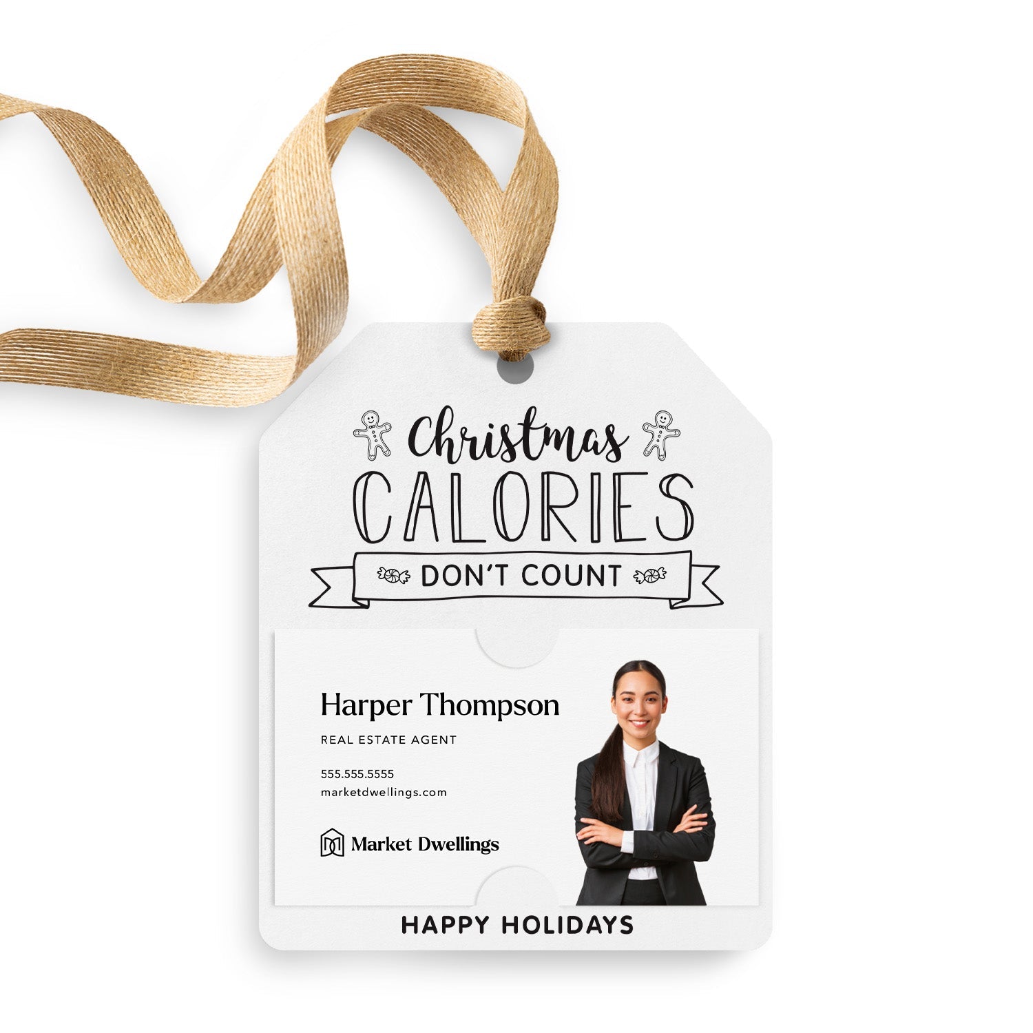 Christmas Calories Don't Count | Gift Tags – Market Dwellings