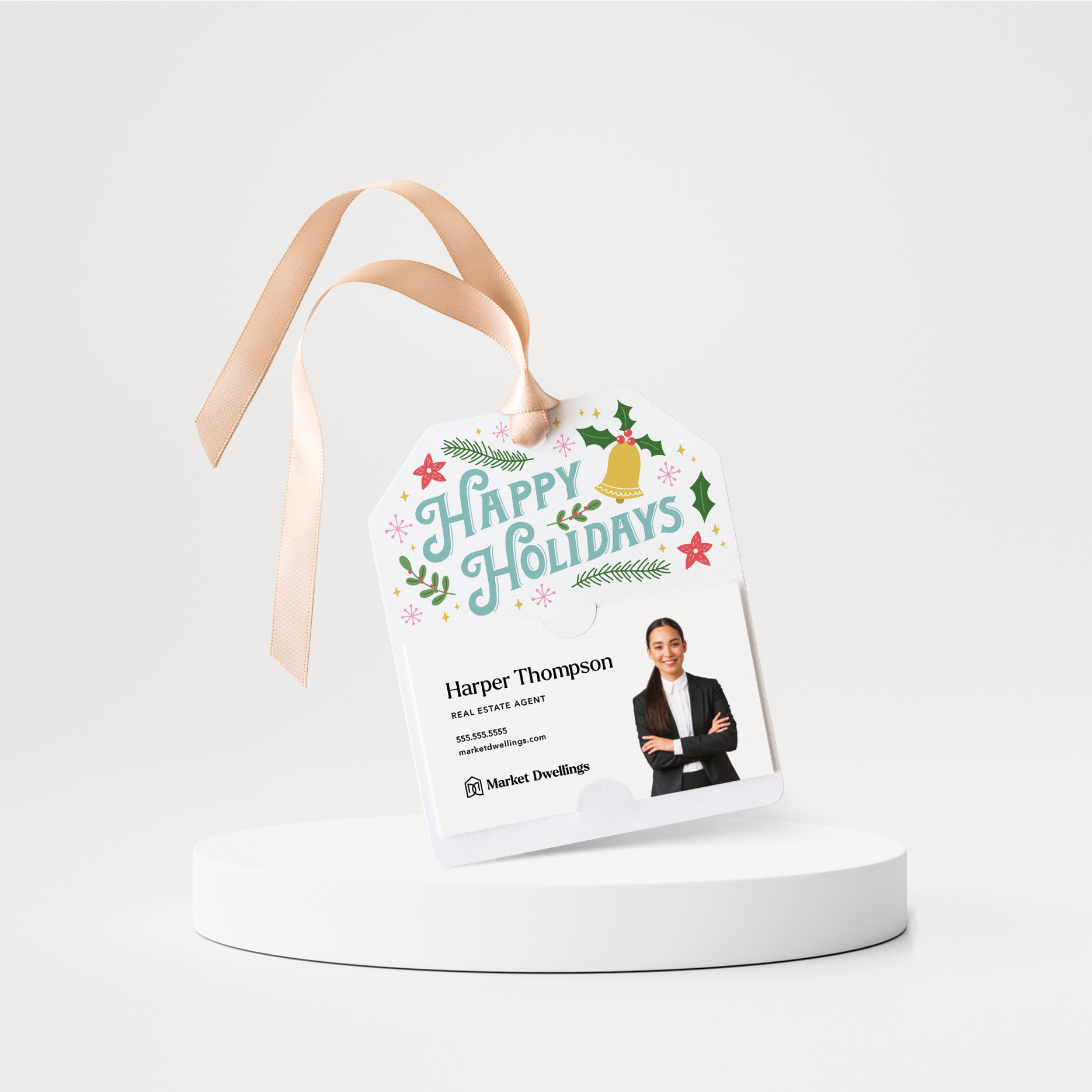 Happy Holidays | Christmas Gift Tags | 139-GT001 – Market Dwellings