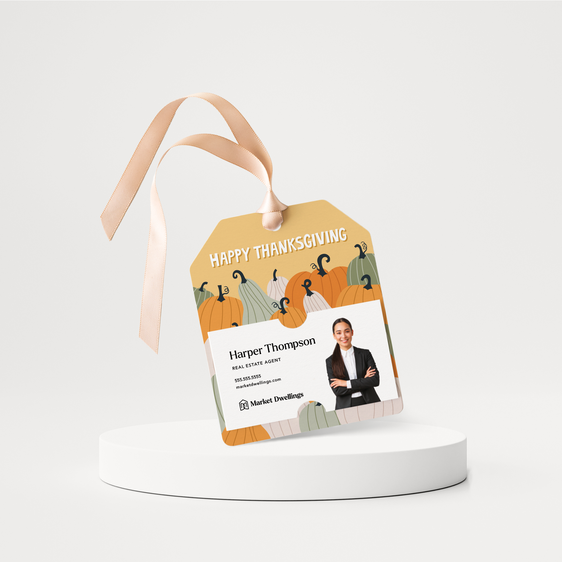 Happy Thanksgiving | Thanksgiving Gift Tags | 143-GT001-AB – Market Dwellings