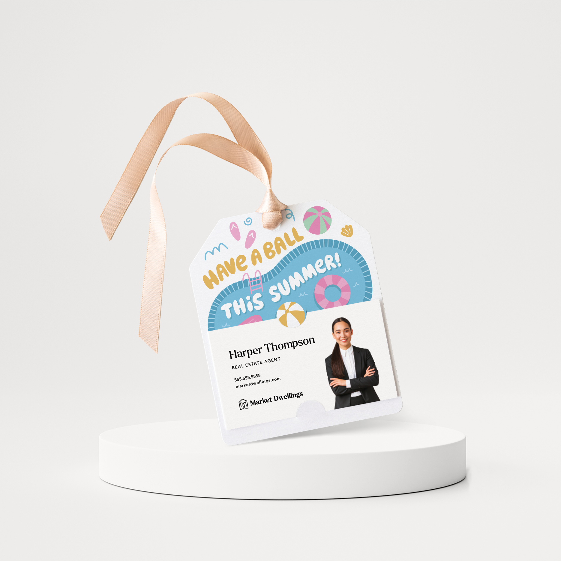 Have A Ball This Summer | Pool Themed Pop By Gift Tags | 125-GT001 ...