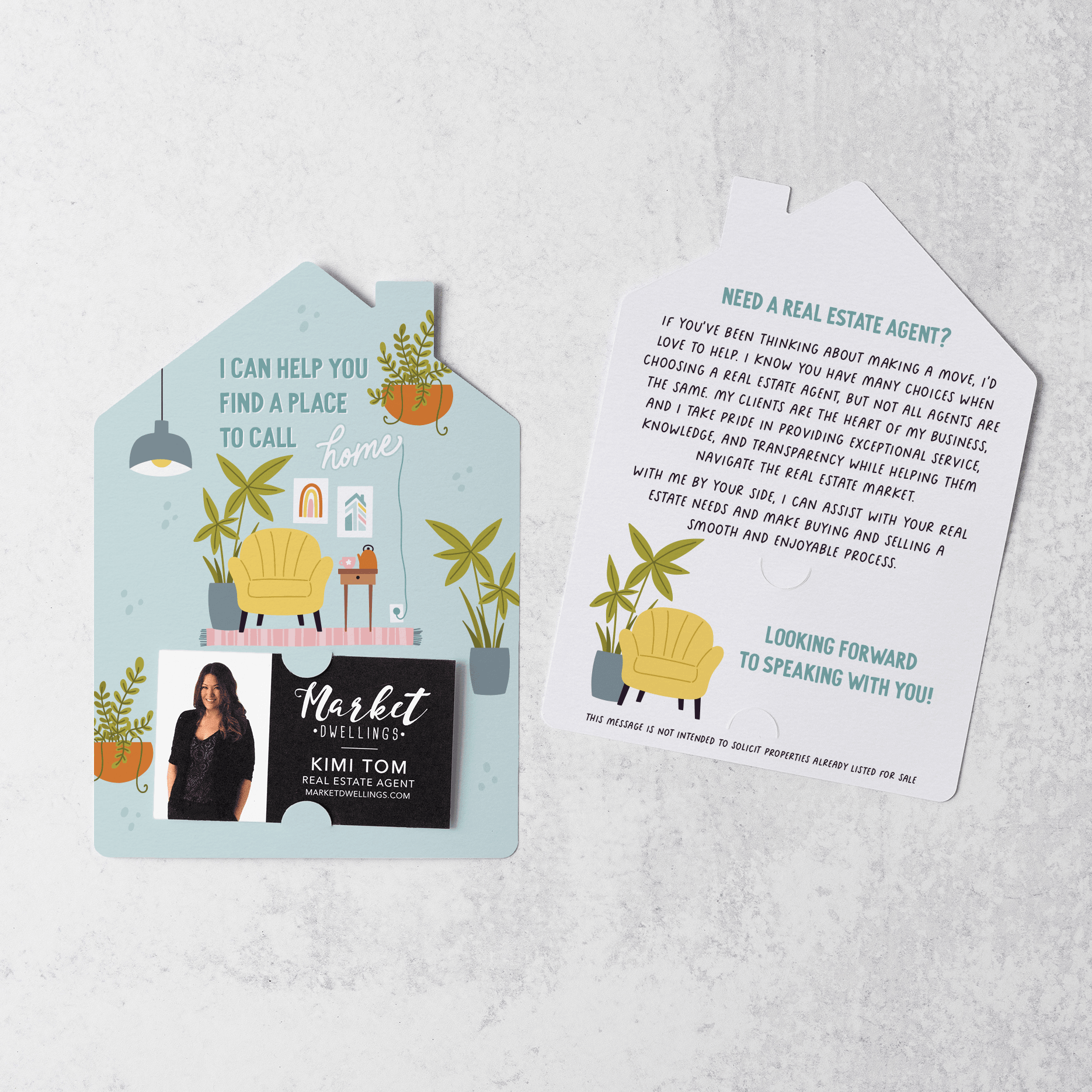 Set of I Can Help You Find A Place To Call Home | Mailers | Envelopes ...