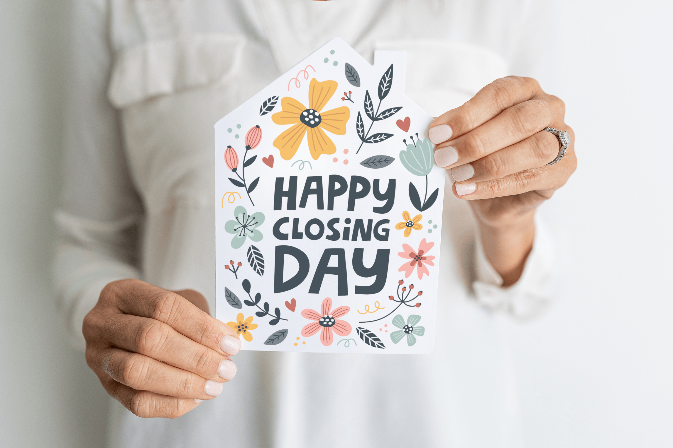 Set of "Happy Closing Day" Real Estate Agent Greeting Cards | Envelope ...