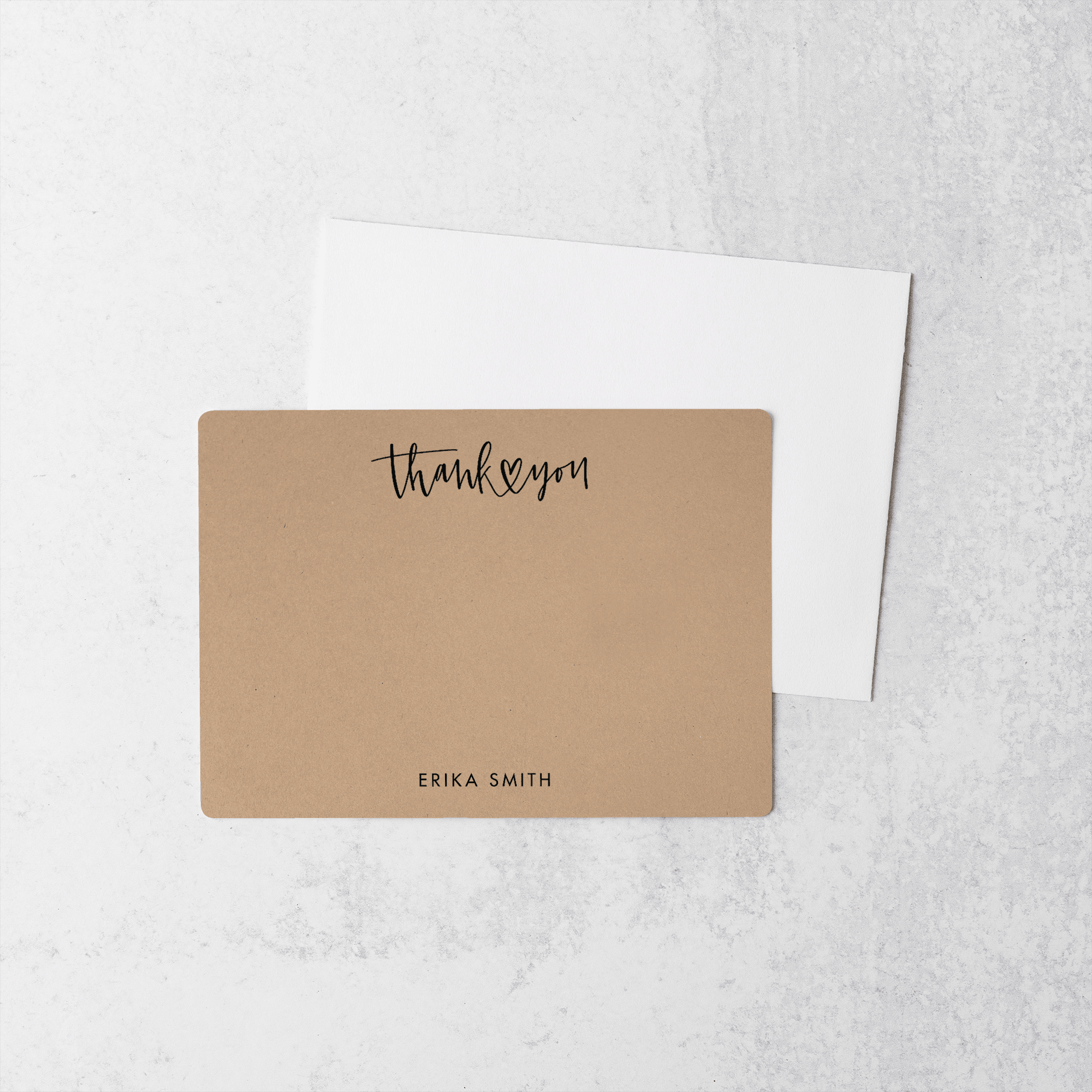Customizable | Set of Thank You Stationery Notecards | Envelopes Inclu ...